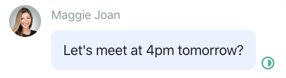 Check the read or unread status of messages