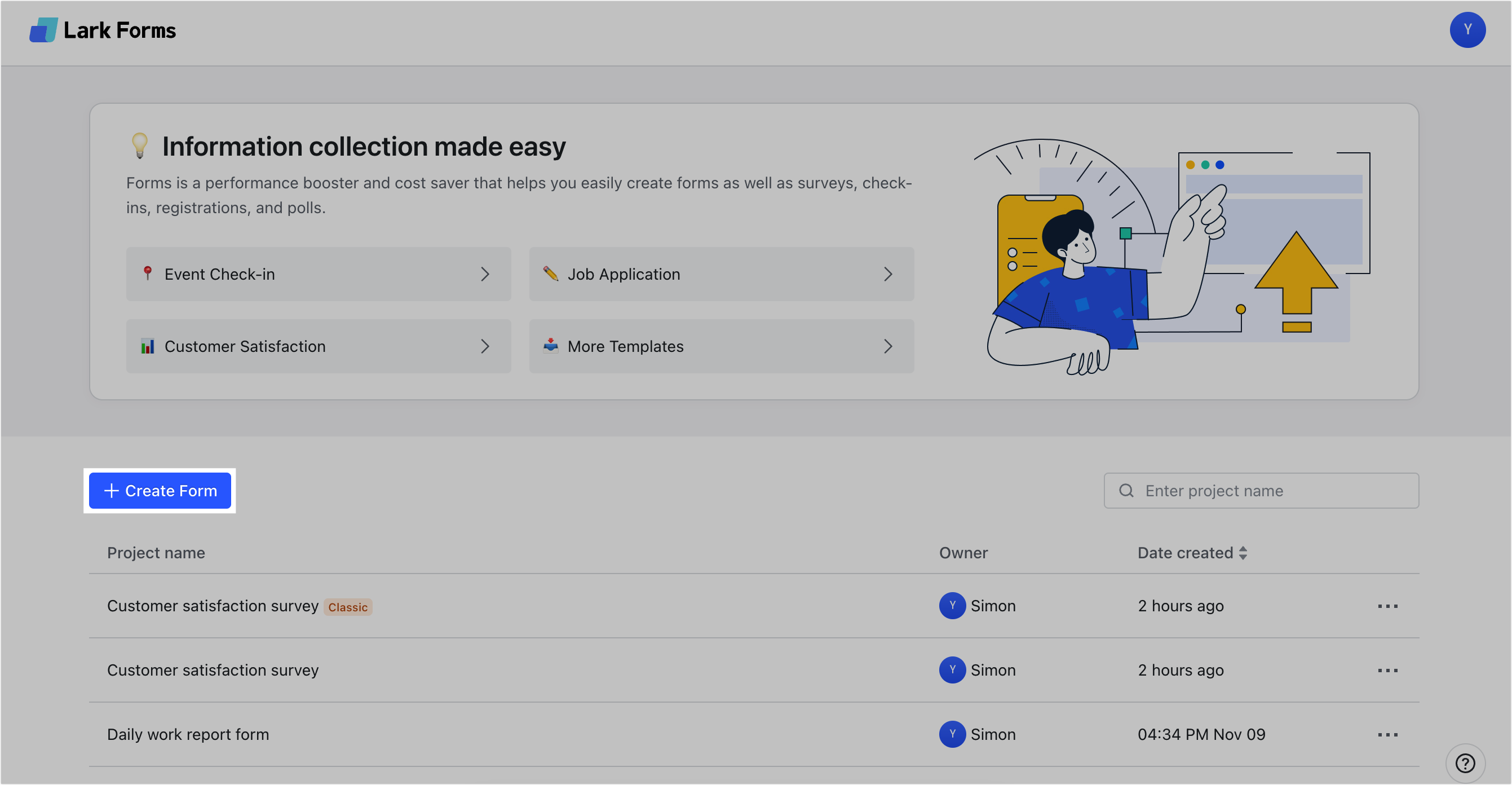 Get started with Lark Forms