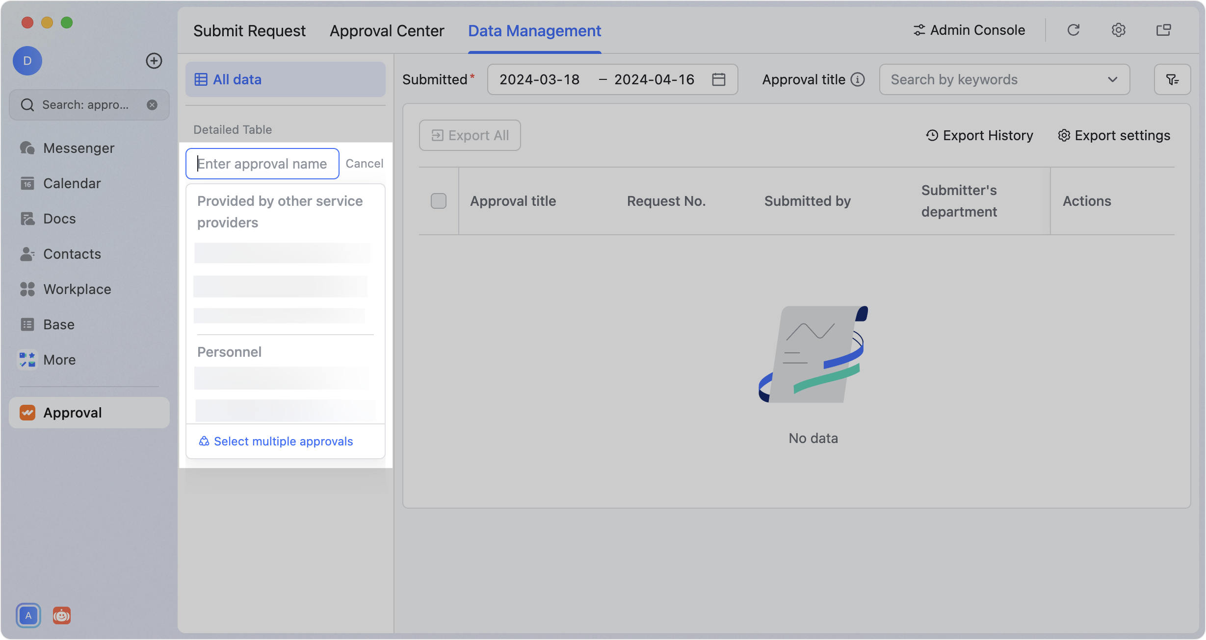 Sync data to Base from Lark Approval