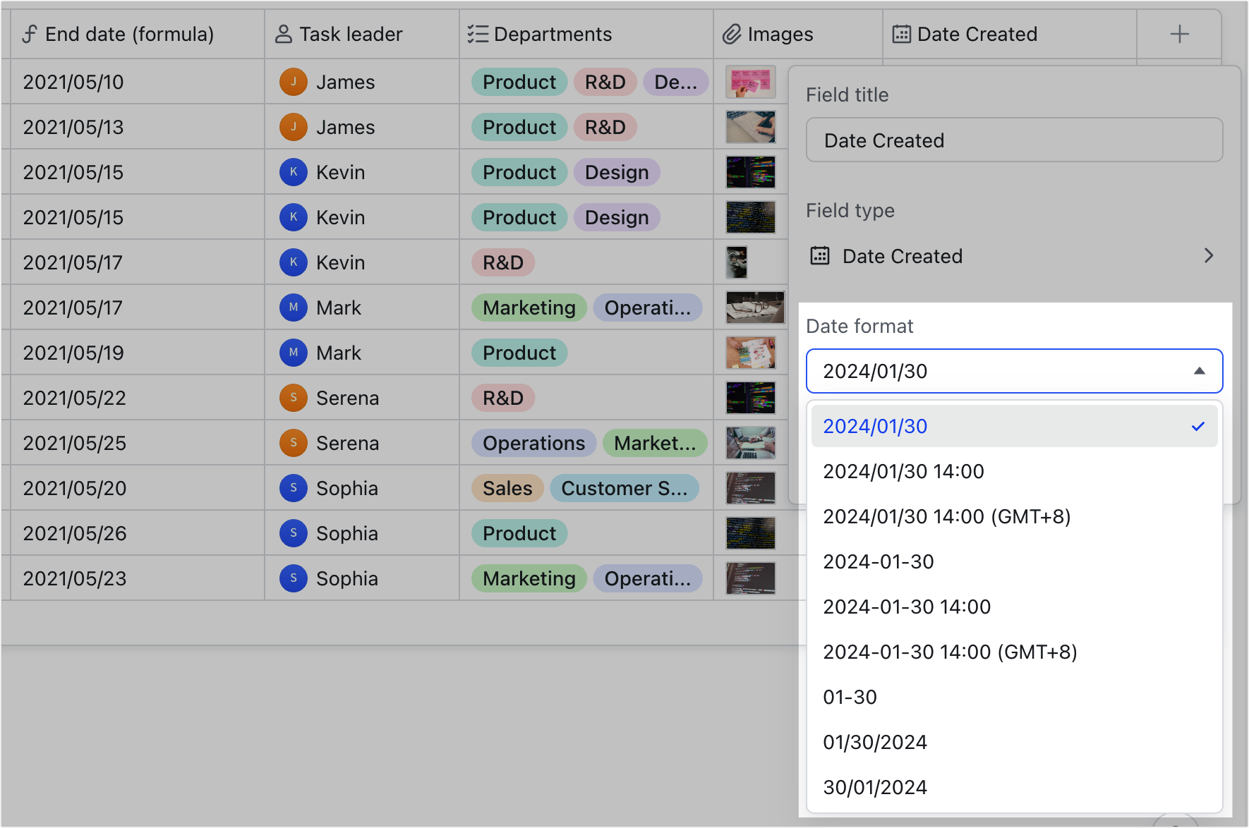 Use Advanced Fields In Base