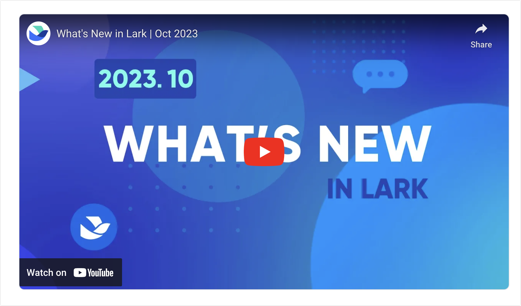 Embed videos in Docs