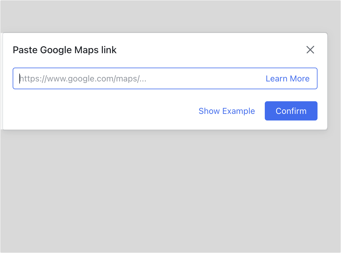 Embed maps in Docs