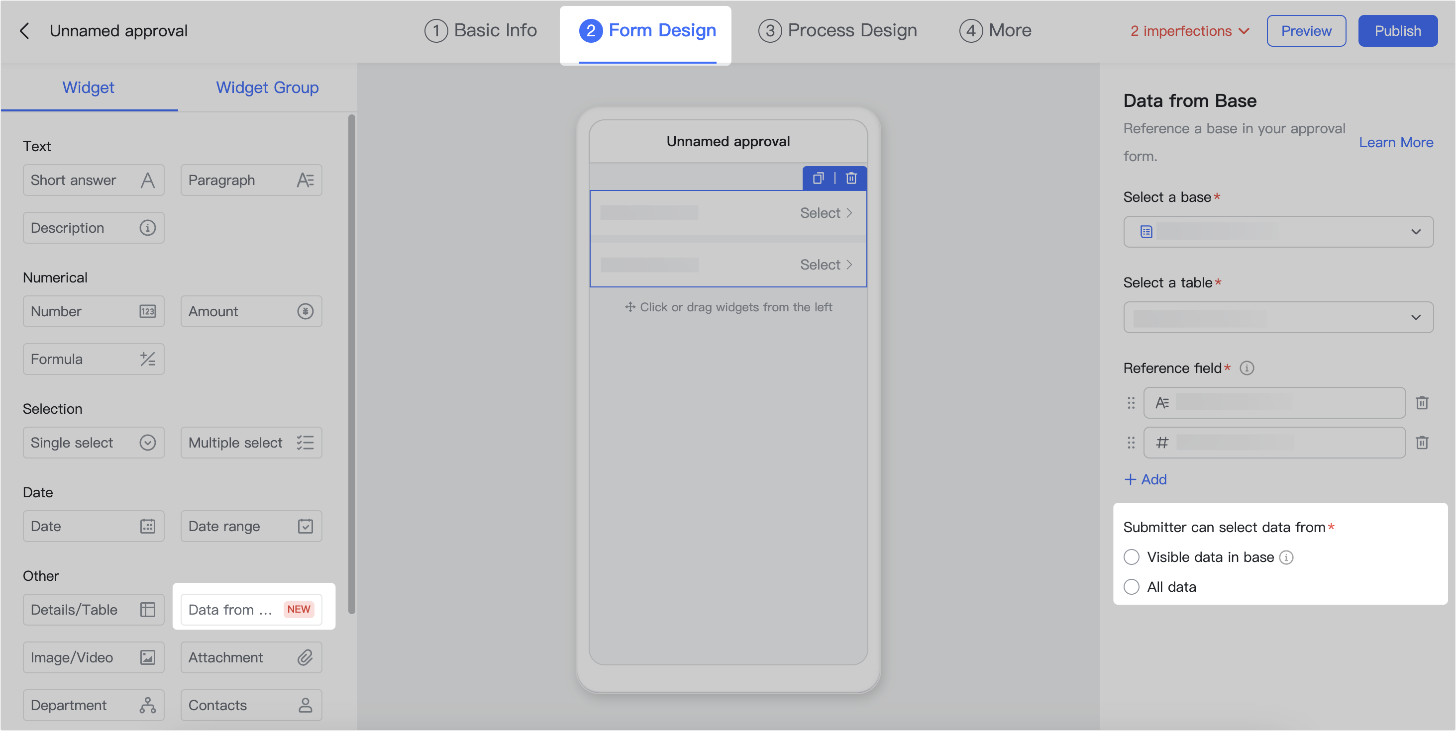 Approval updates