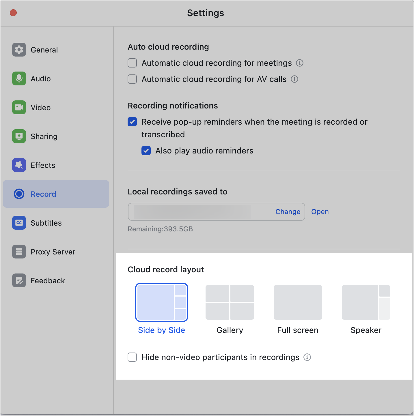 Record a call or meeting