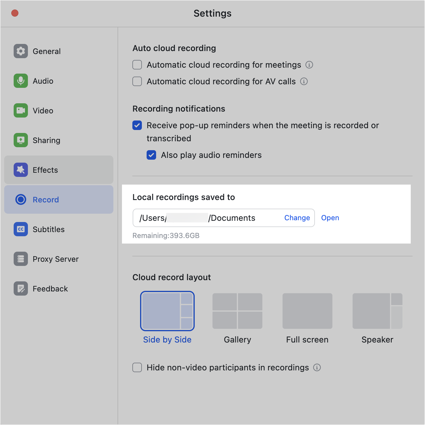 Record a call or meeting
