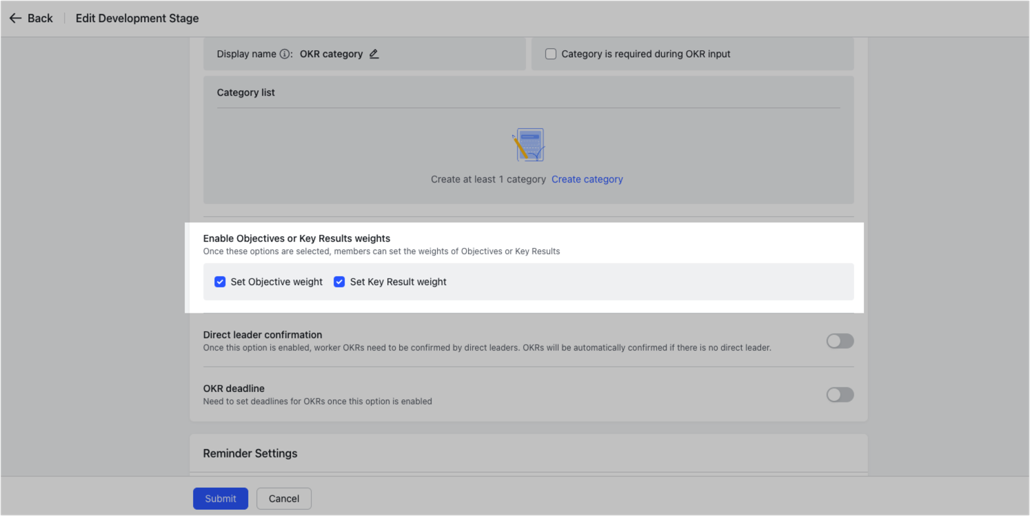 Lark OKR administrator guide