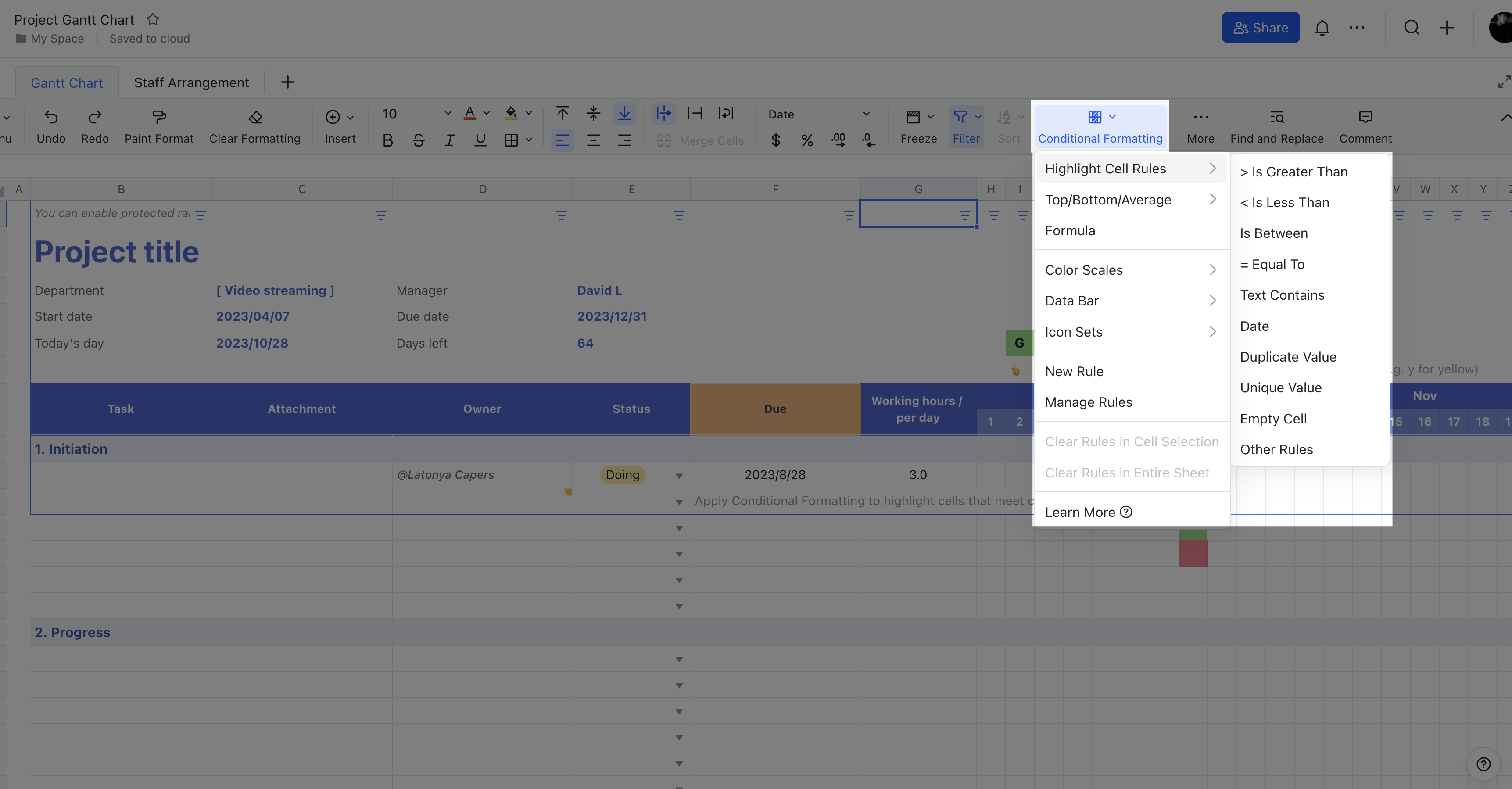Get started with Sheets