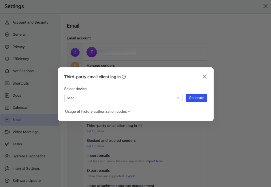 Update the SMTP server settings in business systems during email migration