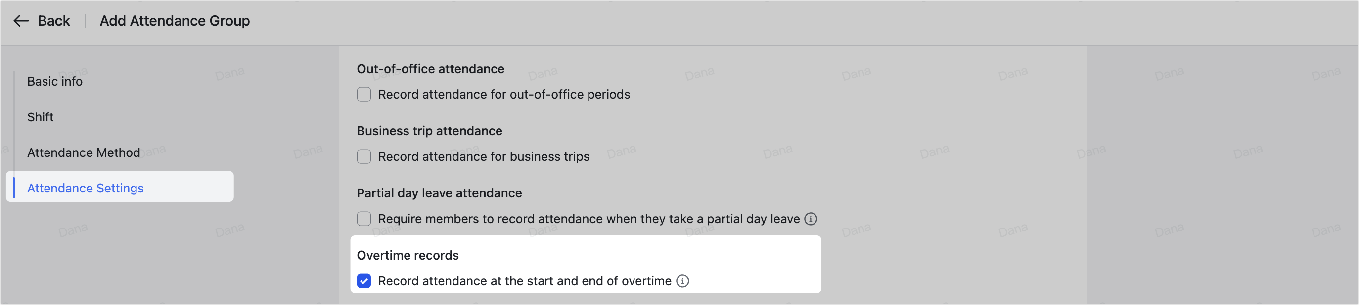 Admin | Configure overtime rules