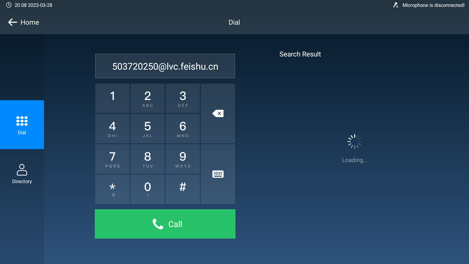 Meetings and In-meeting operations — Yealink Controller (touch panel)