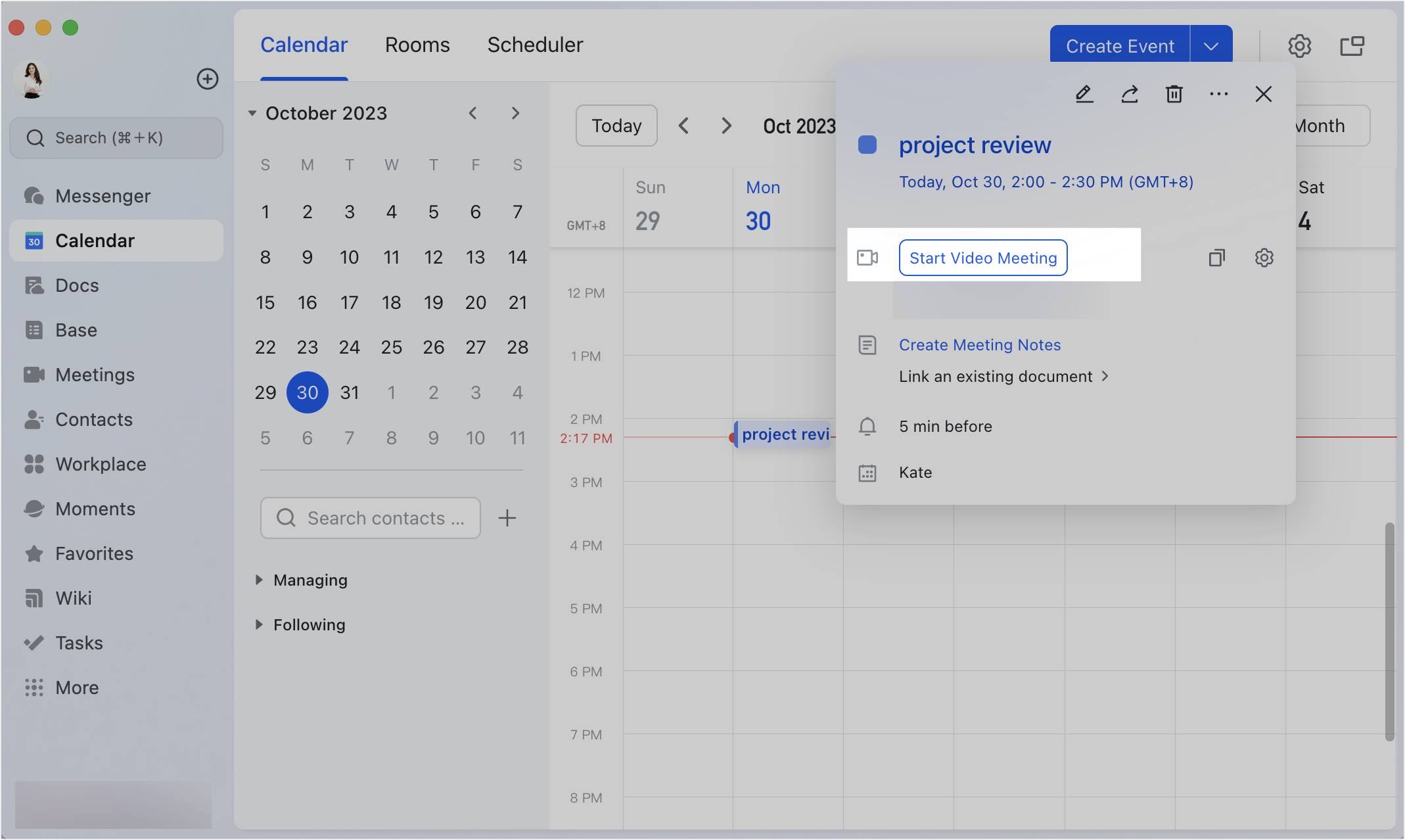 Get started with Lark Meetings