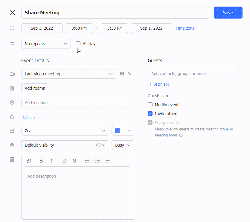 Use Lark as your powerful second brain