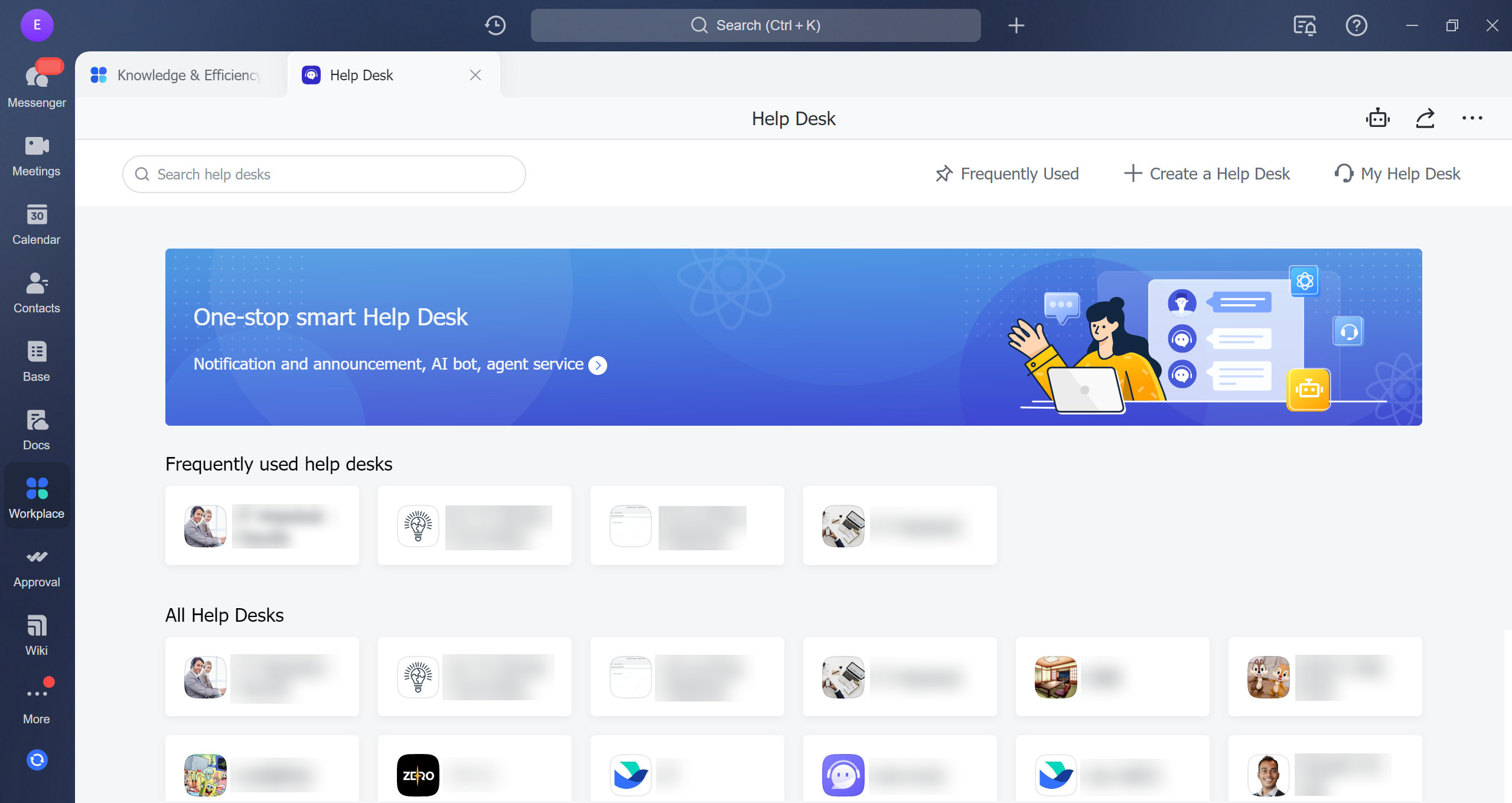 Get started with Help Desk