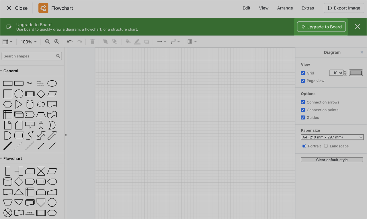 Insert flowcharts and UML diagrams in Docs