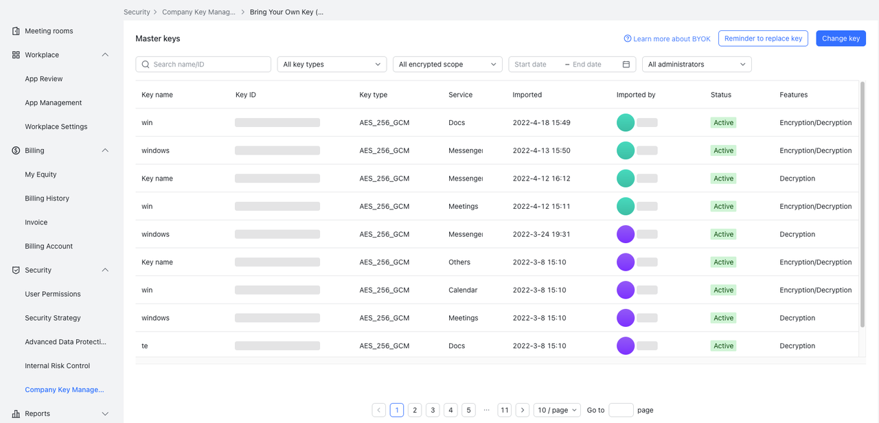 Admin | Lark BYOK Solution