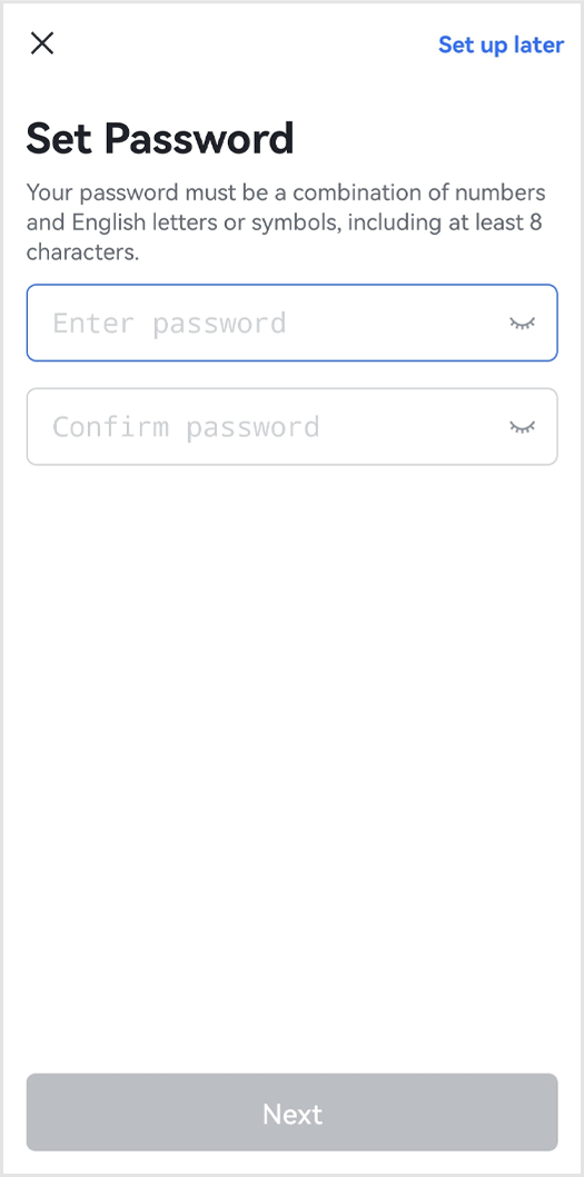 Sử dụng mã mời để tham gia một tổ chức