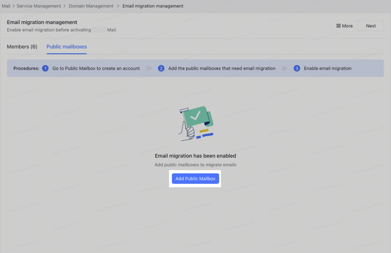 Admin | Migrate to Lark Mail service