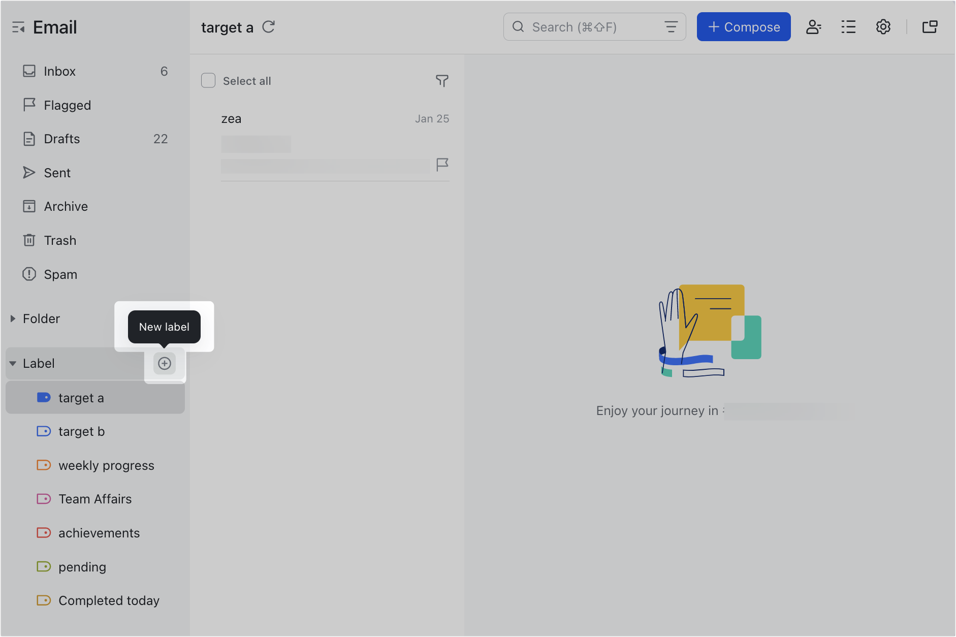 Organize and manage emails