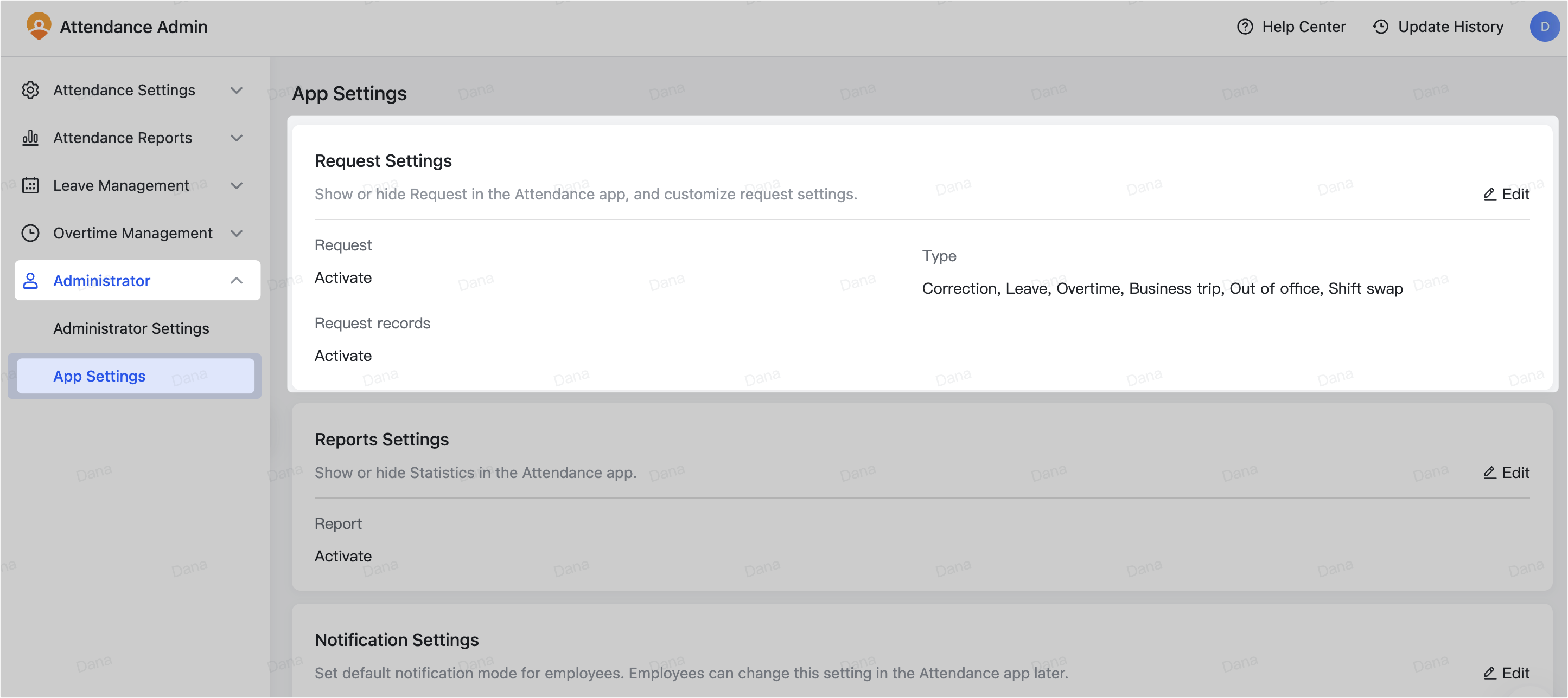 Admin | Set up offsite attendance