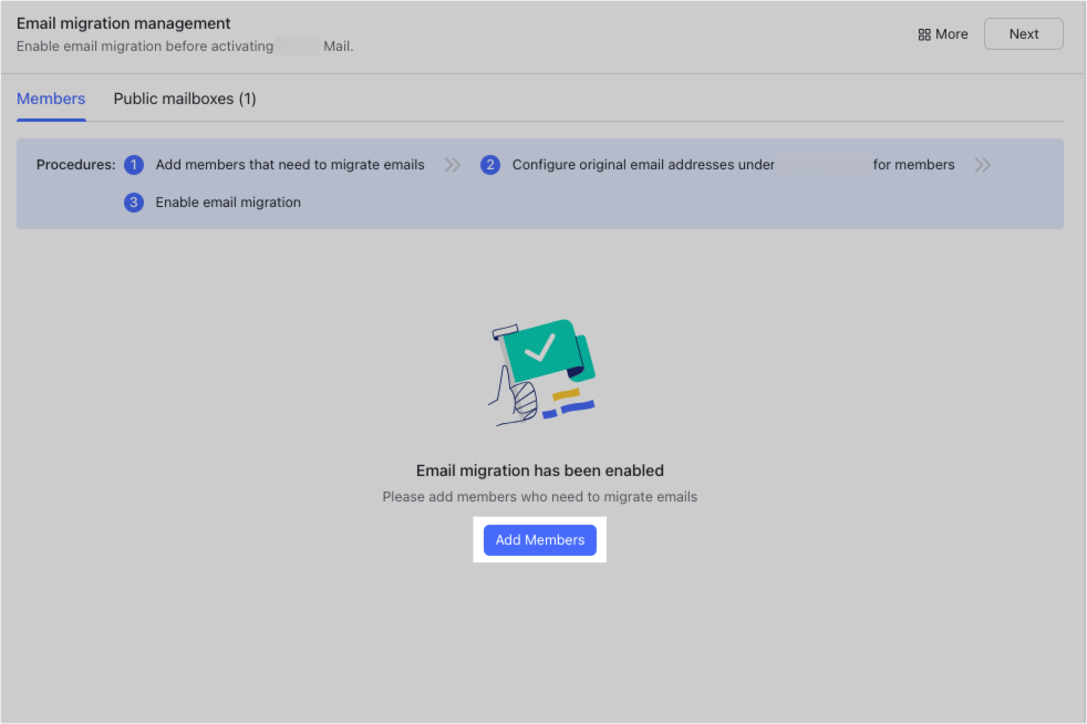 Admin | Migrate to Lark Mail service