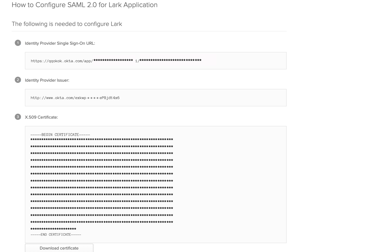 Admin | Configure SAML 2.0 SSO login (Okta or Google)