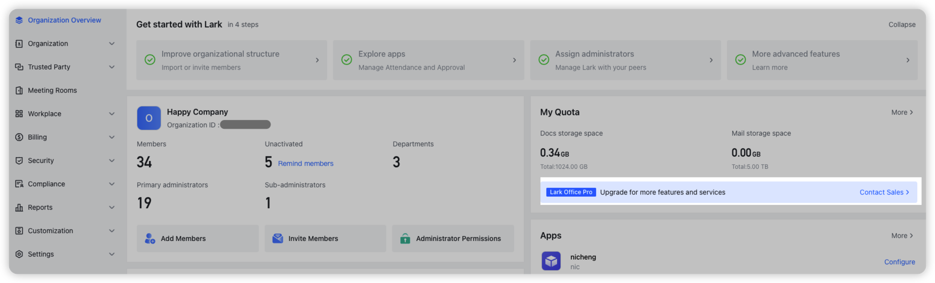 Admin | Assign seats