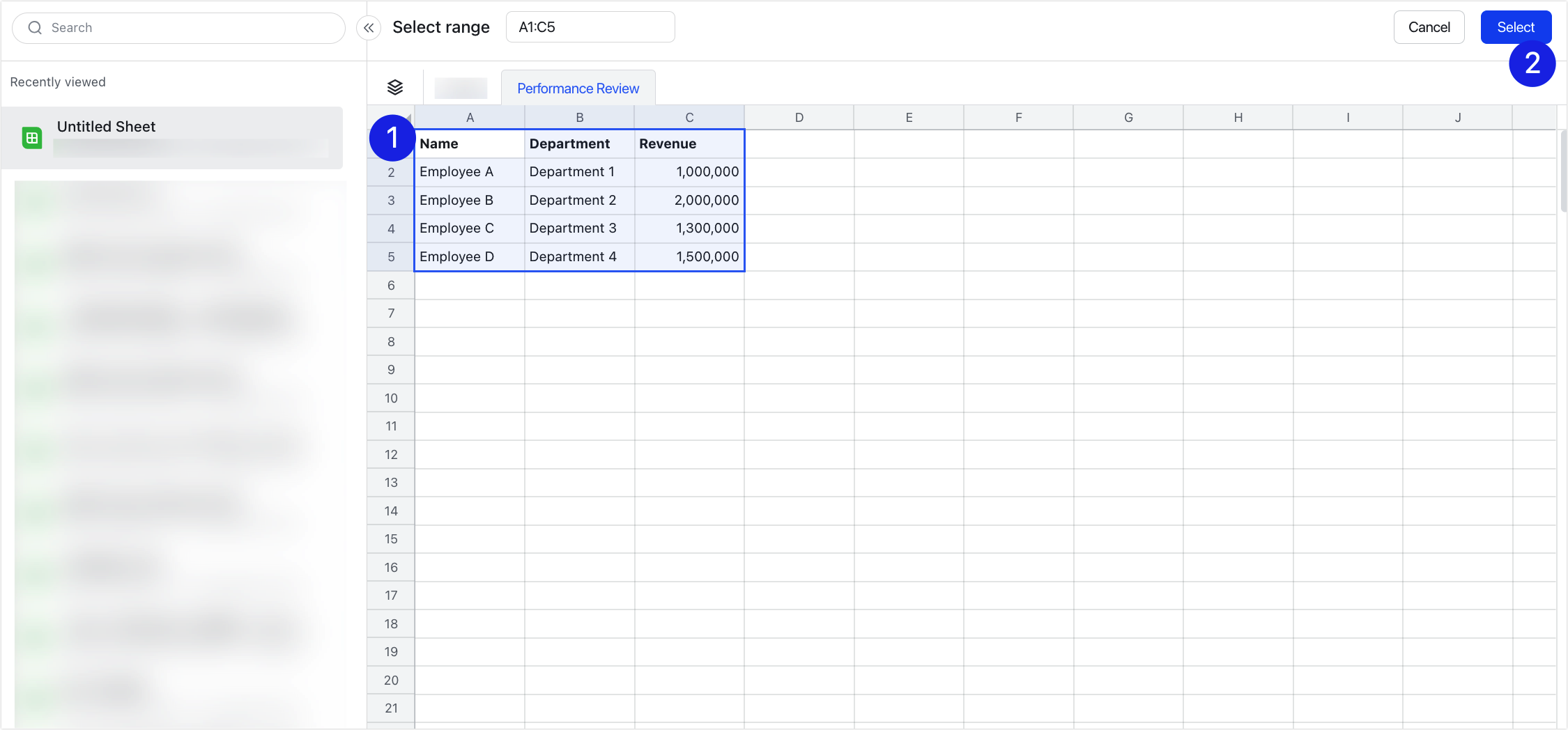 IMPORTRANGE function for Sheets IMPORTRANGE function for Sheets