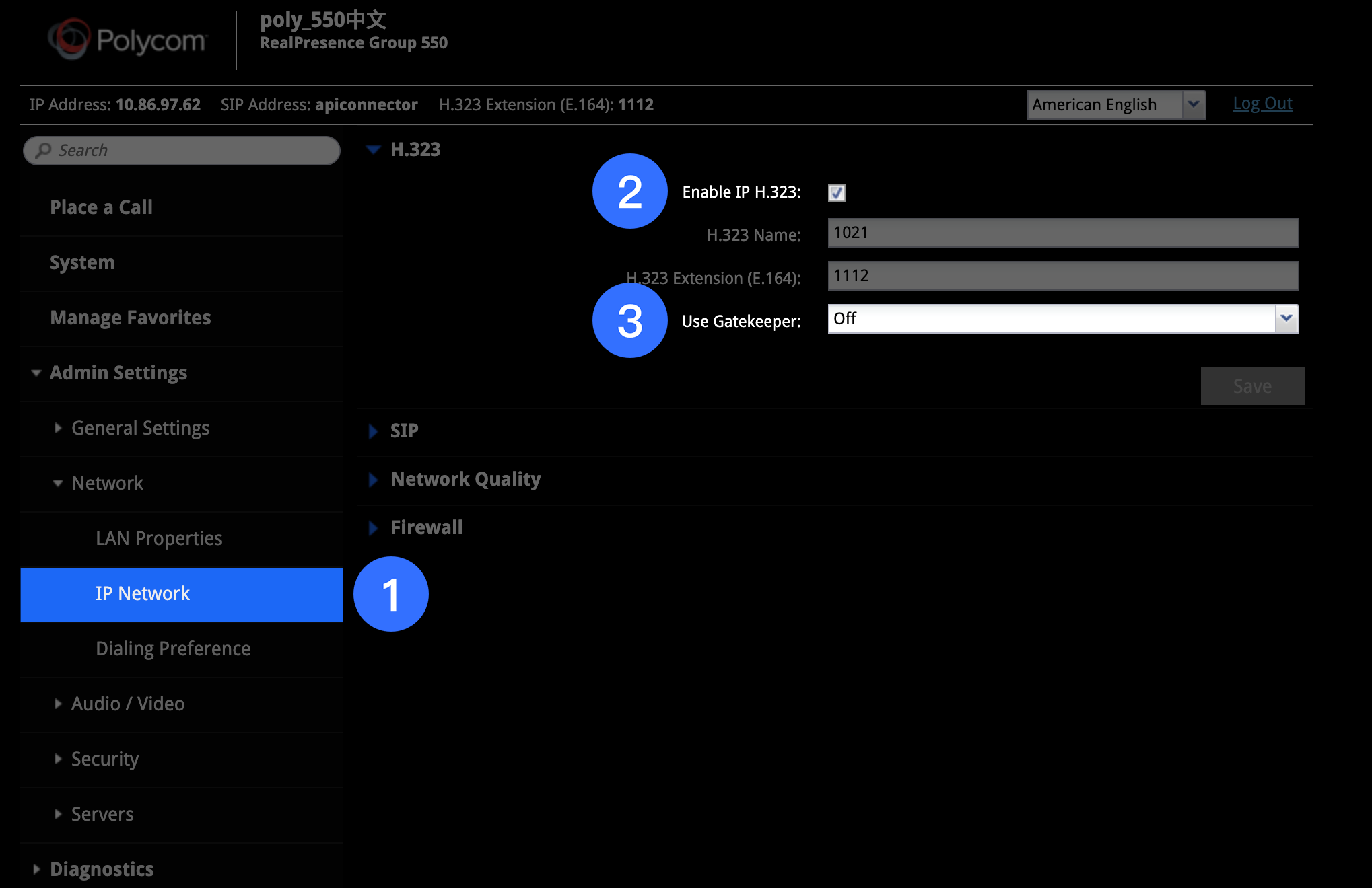 Admin | Configure the Poly terminal for Lark Meetings