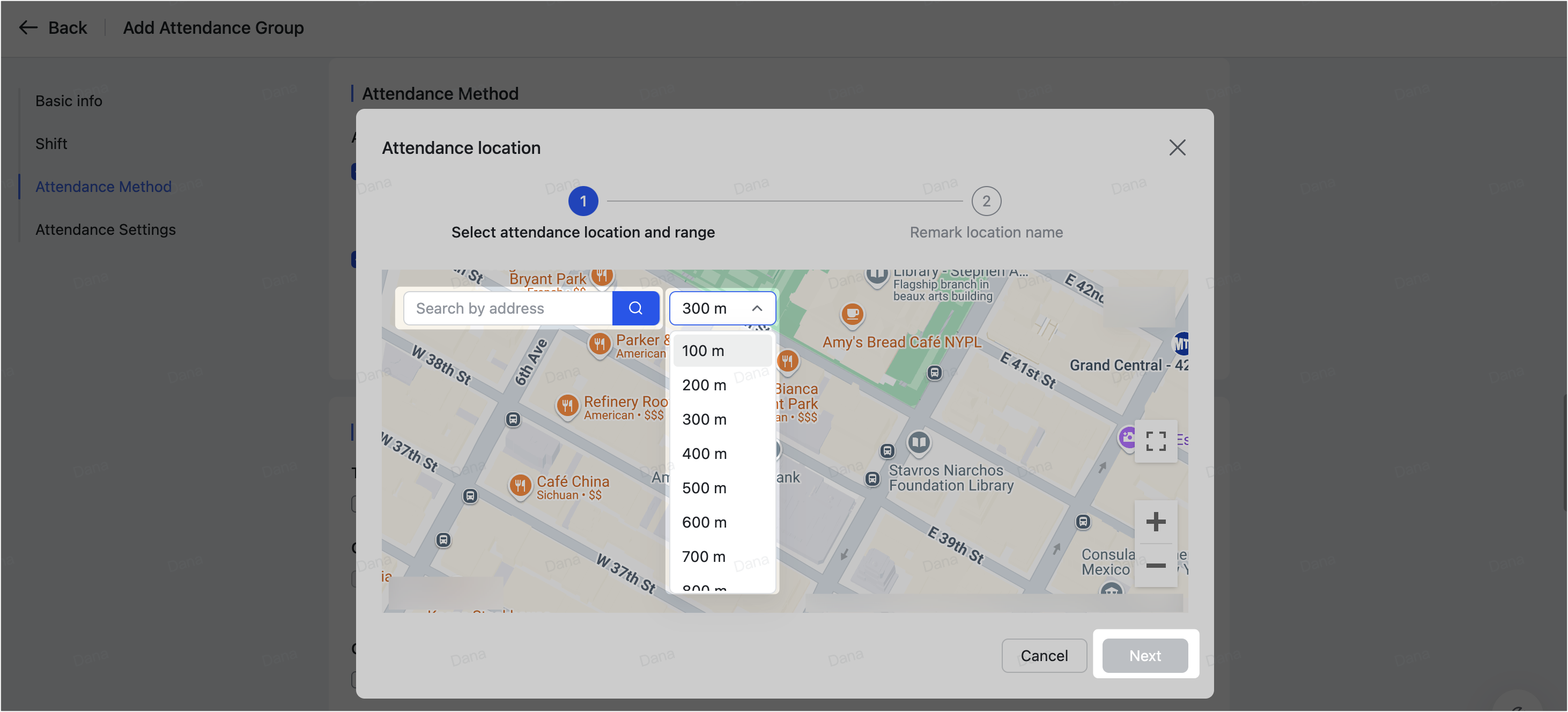 Admin | Set up GPS attendance