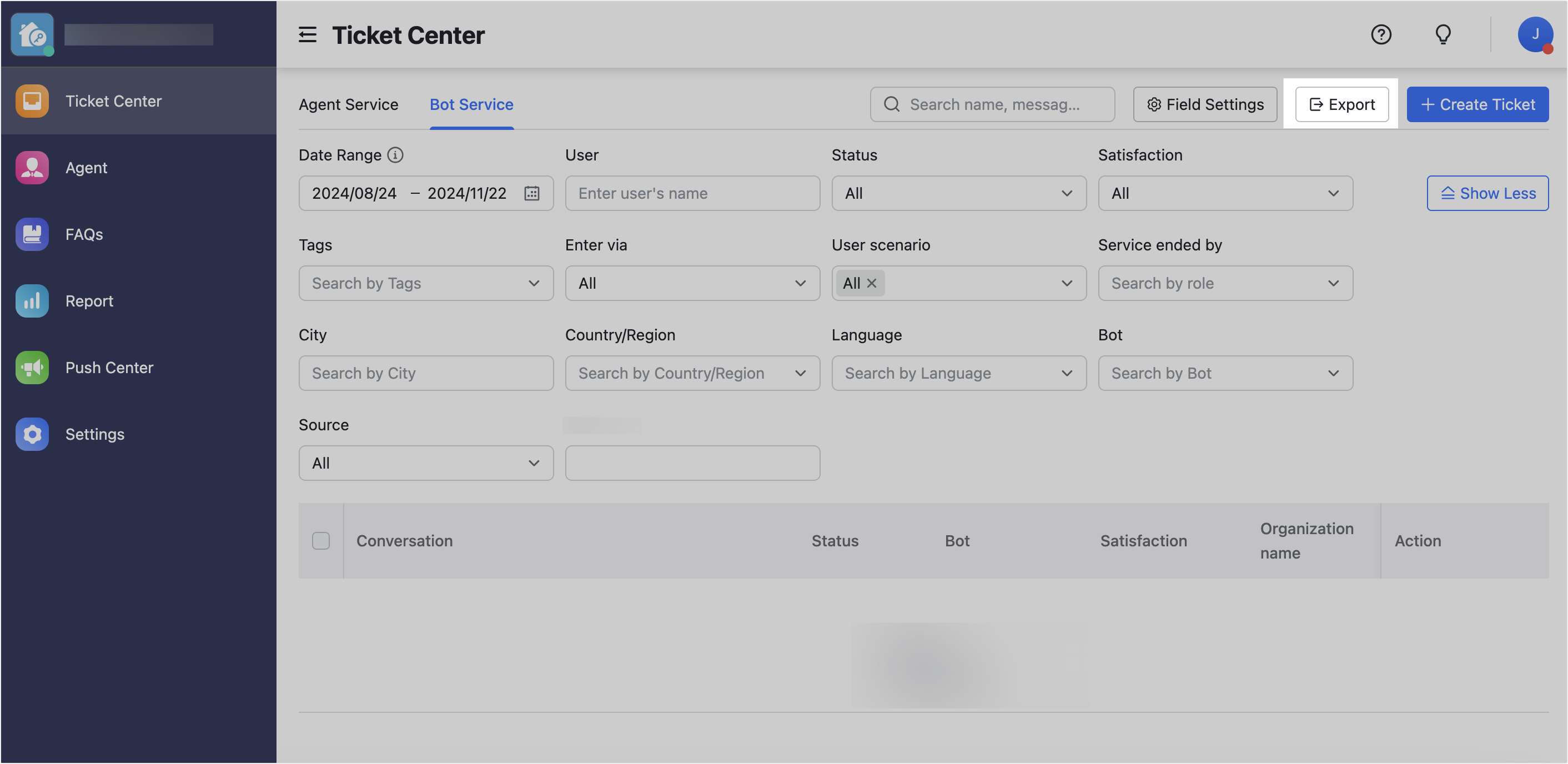 Add and use custom bots in Help Desk