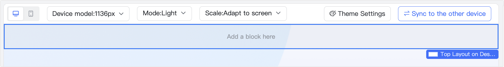 Edit a custom workplace with Workplace Builder