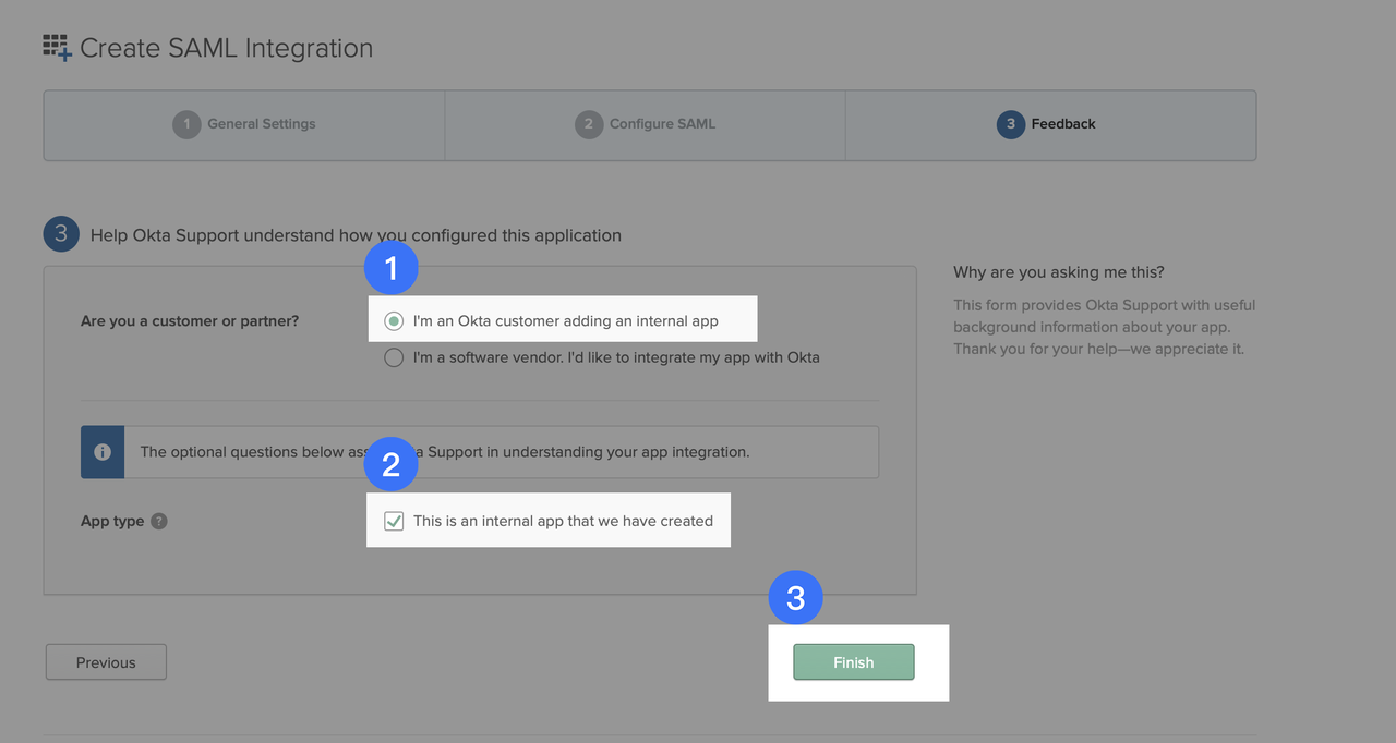 Admin | Configure SAML 2.0 SSO login (Okta or Google)