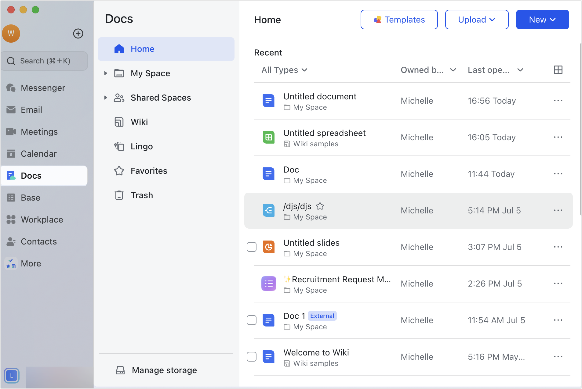 Bắt đầu với Lark Docs