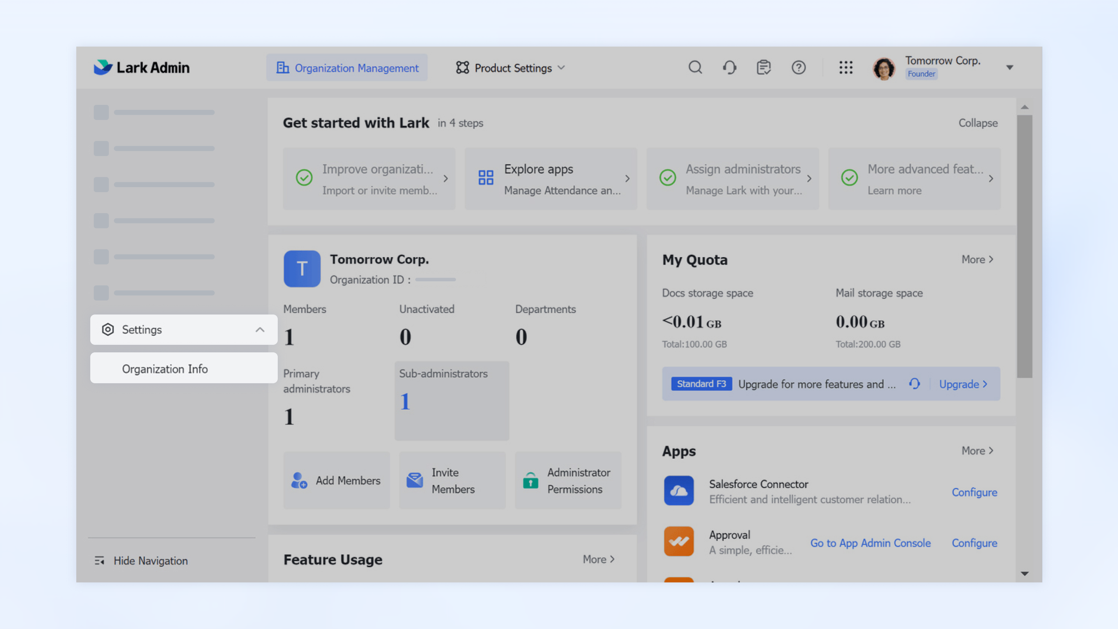 Day 2: Define your organization's structure and add members