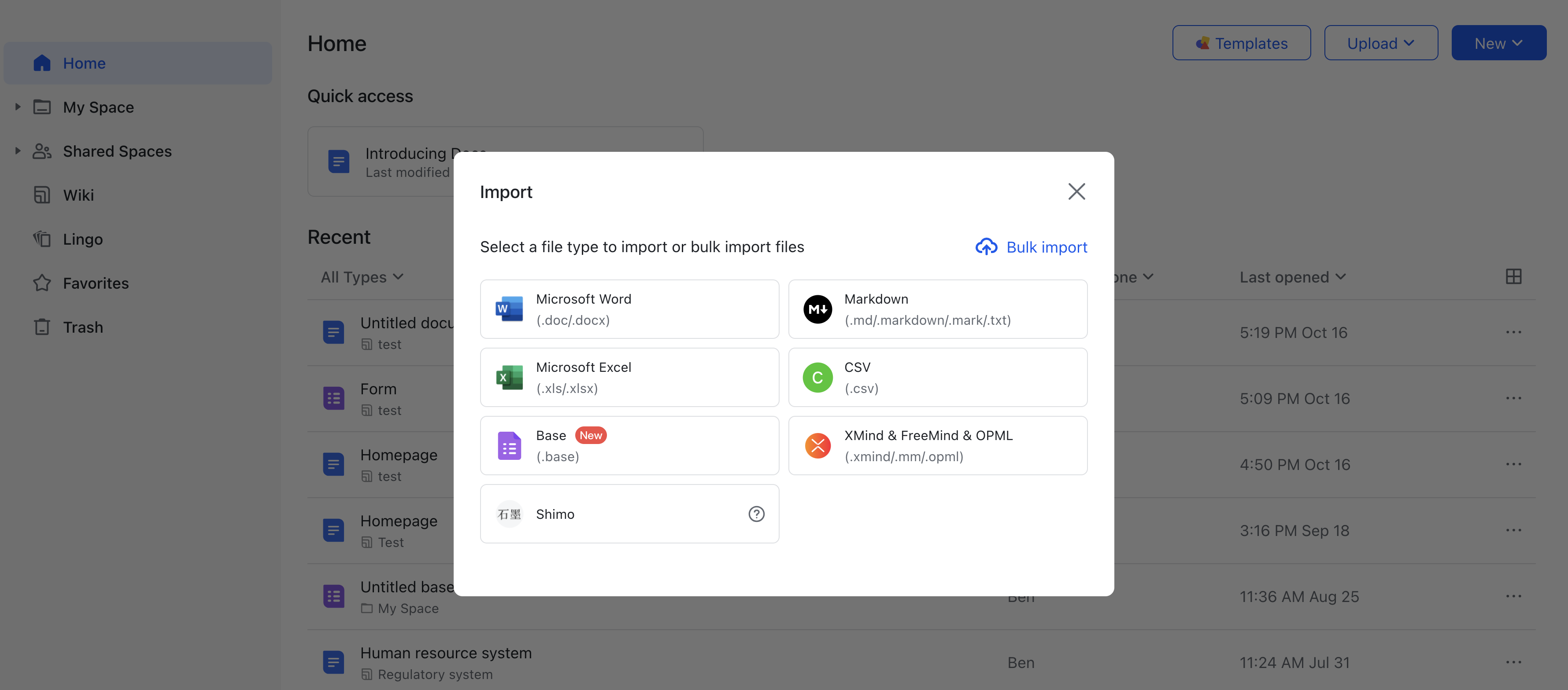 Get started with Docs