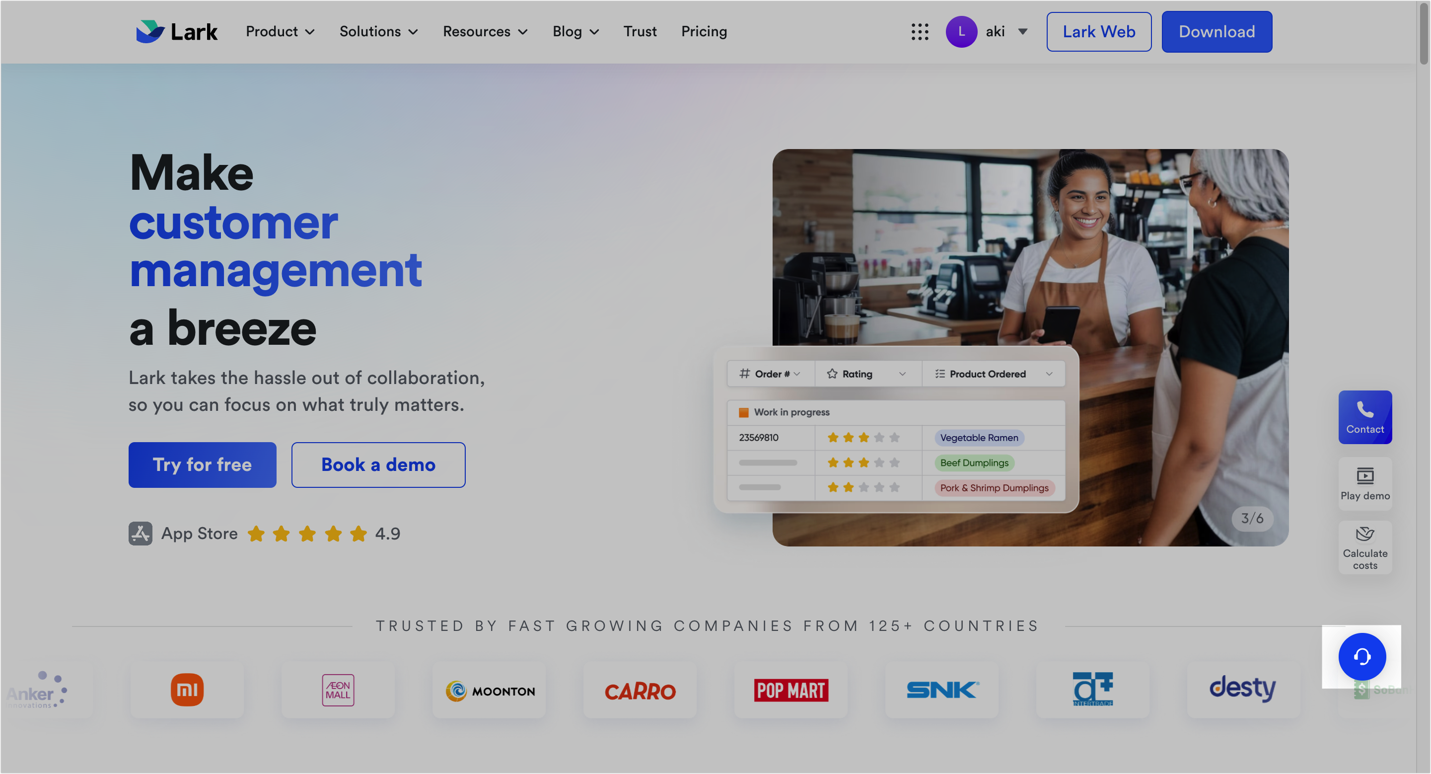 What should I do if the Windows version of Lark fails to install or start?