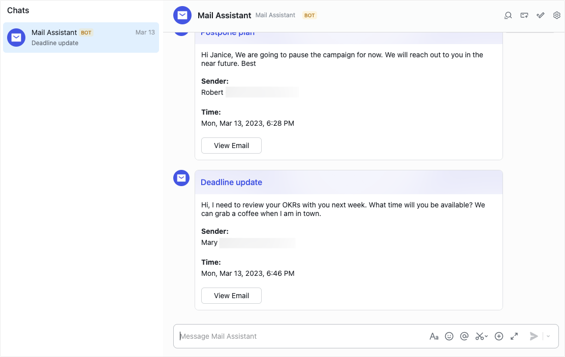 Get started with Lark Mail