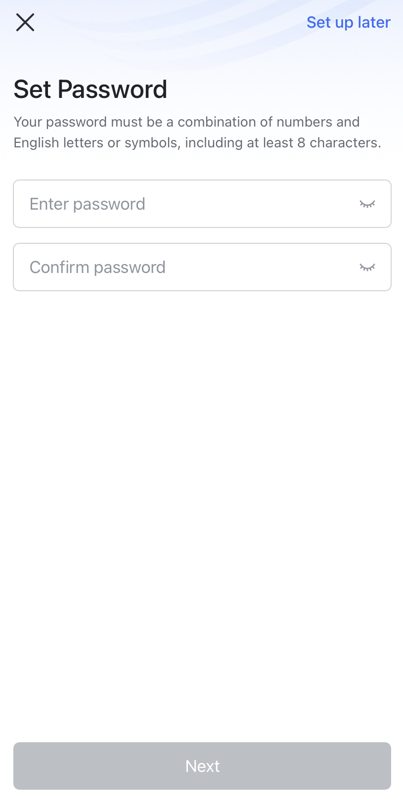 Sign up for a Lark account