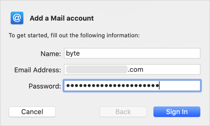 Log in to Lark Mail through a third-party email client