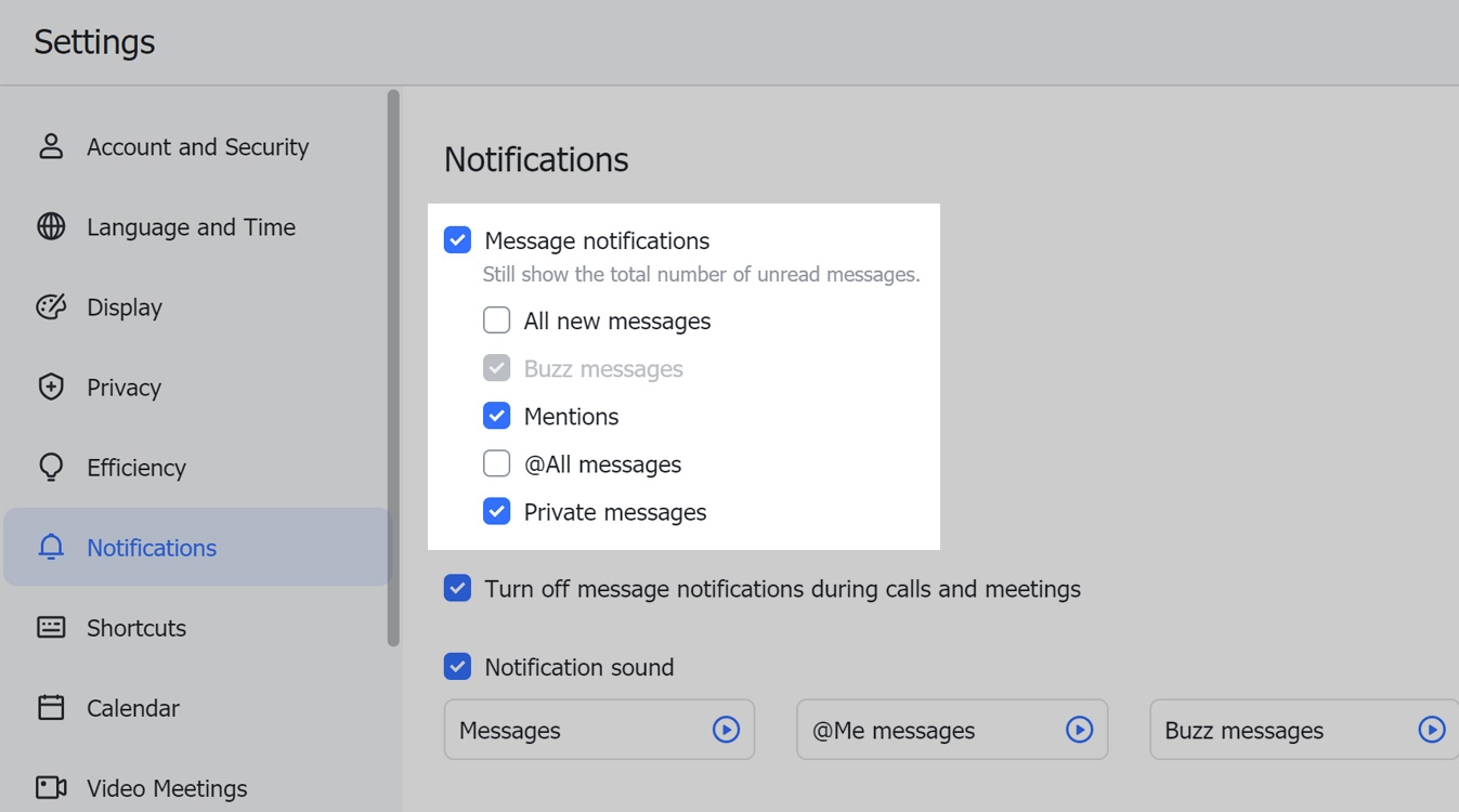 Messenger updates