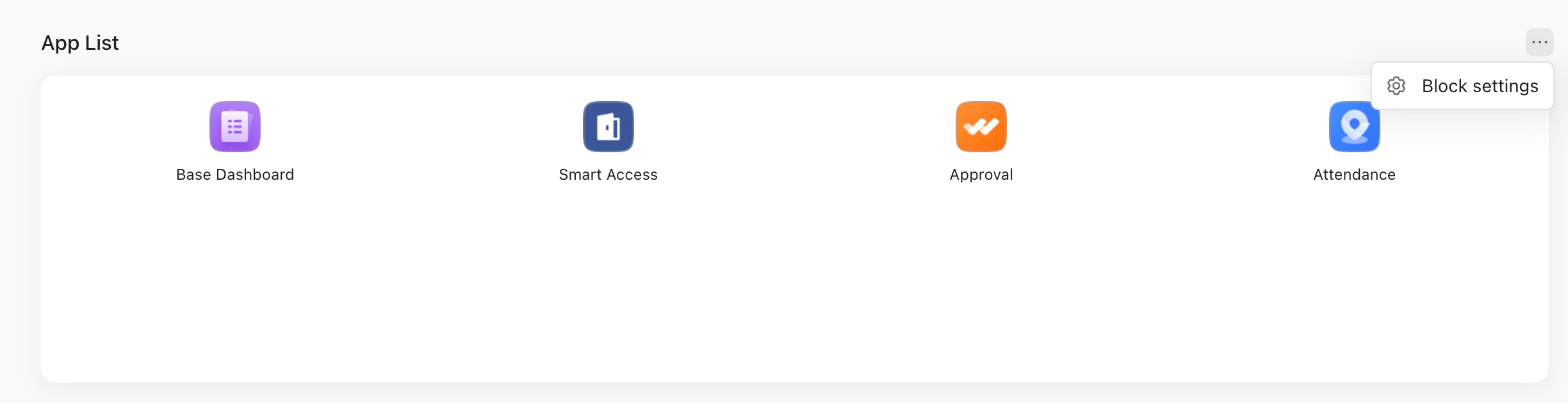 Add links (such as base links) to a Workplace