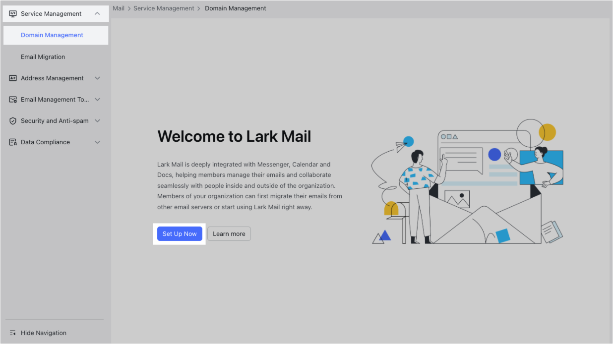 Admin | Migrate to Lark Mail service