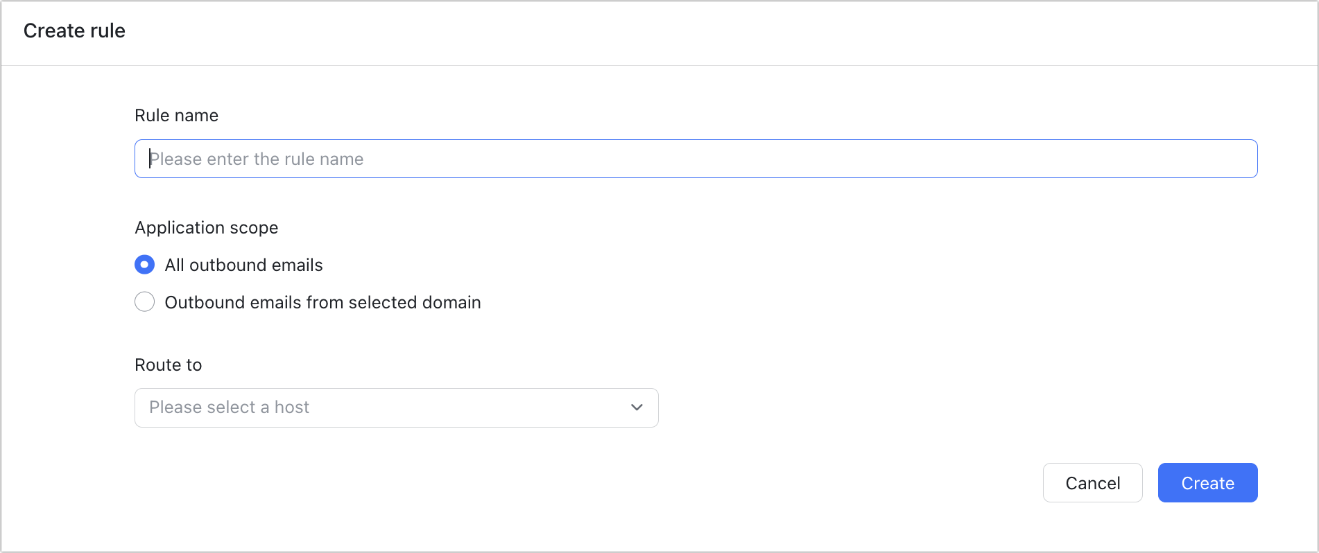 Admin | Set up an outbound email gateway