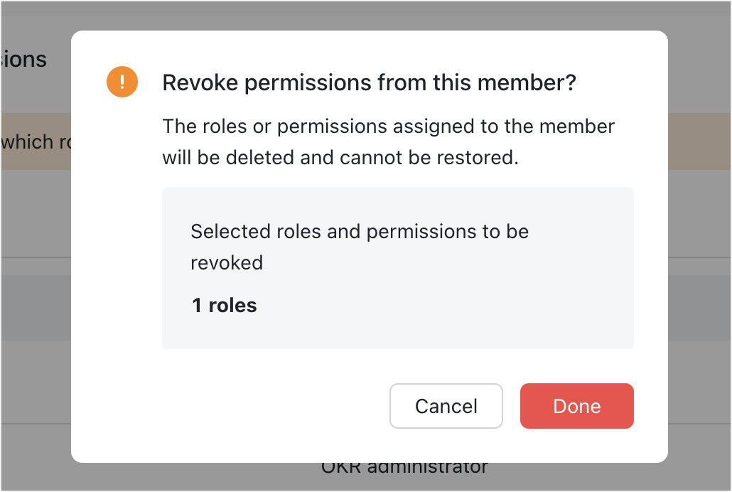 Admin | View and audit member permissions