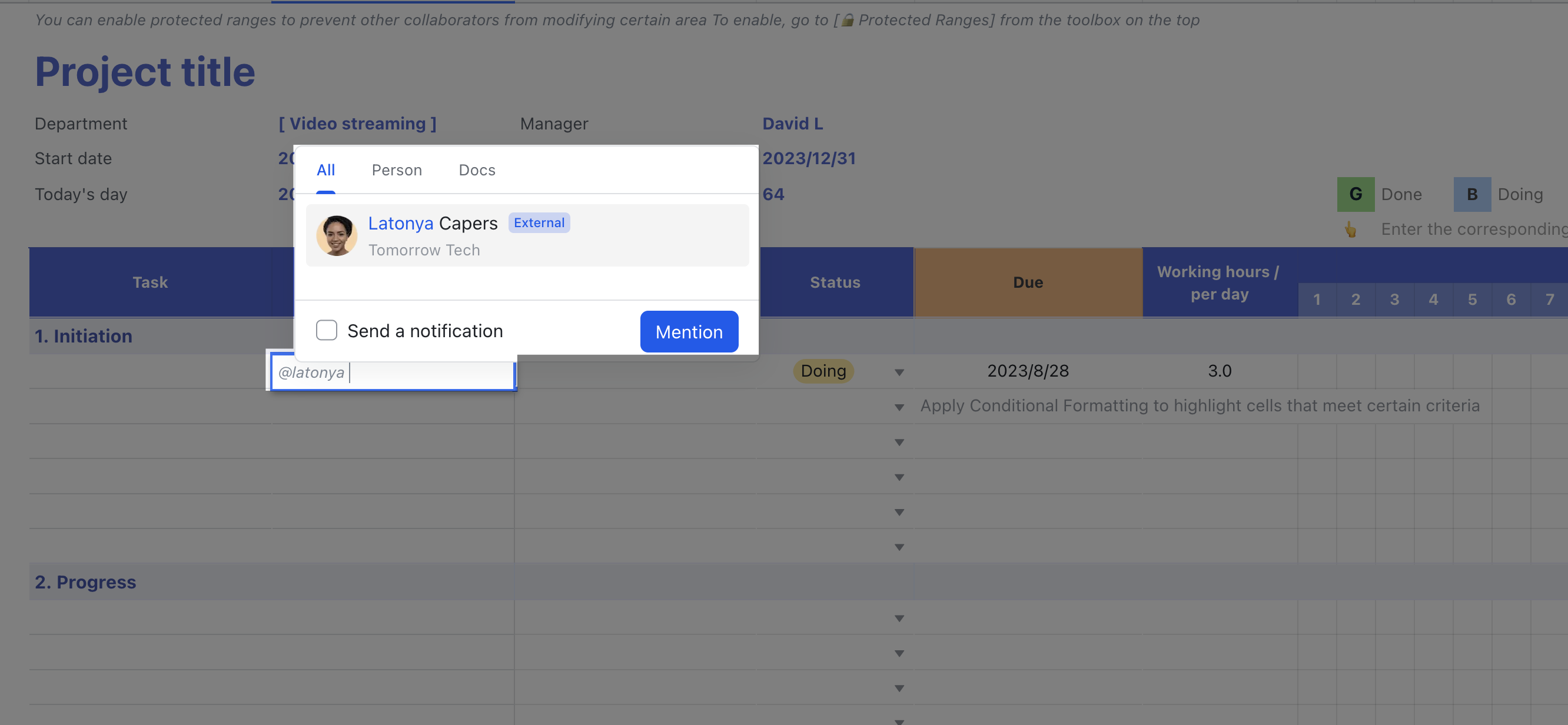 Get started with Sheets