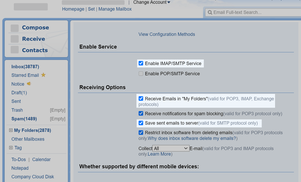 Migrate emails (for Tencent Enterprise Mail users)