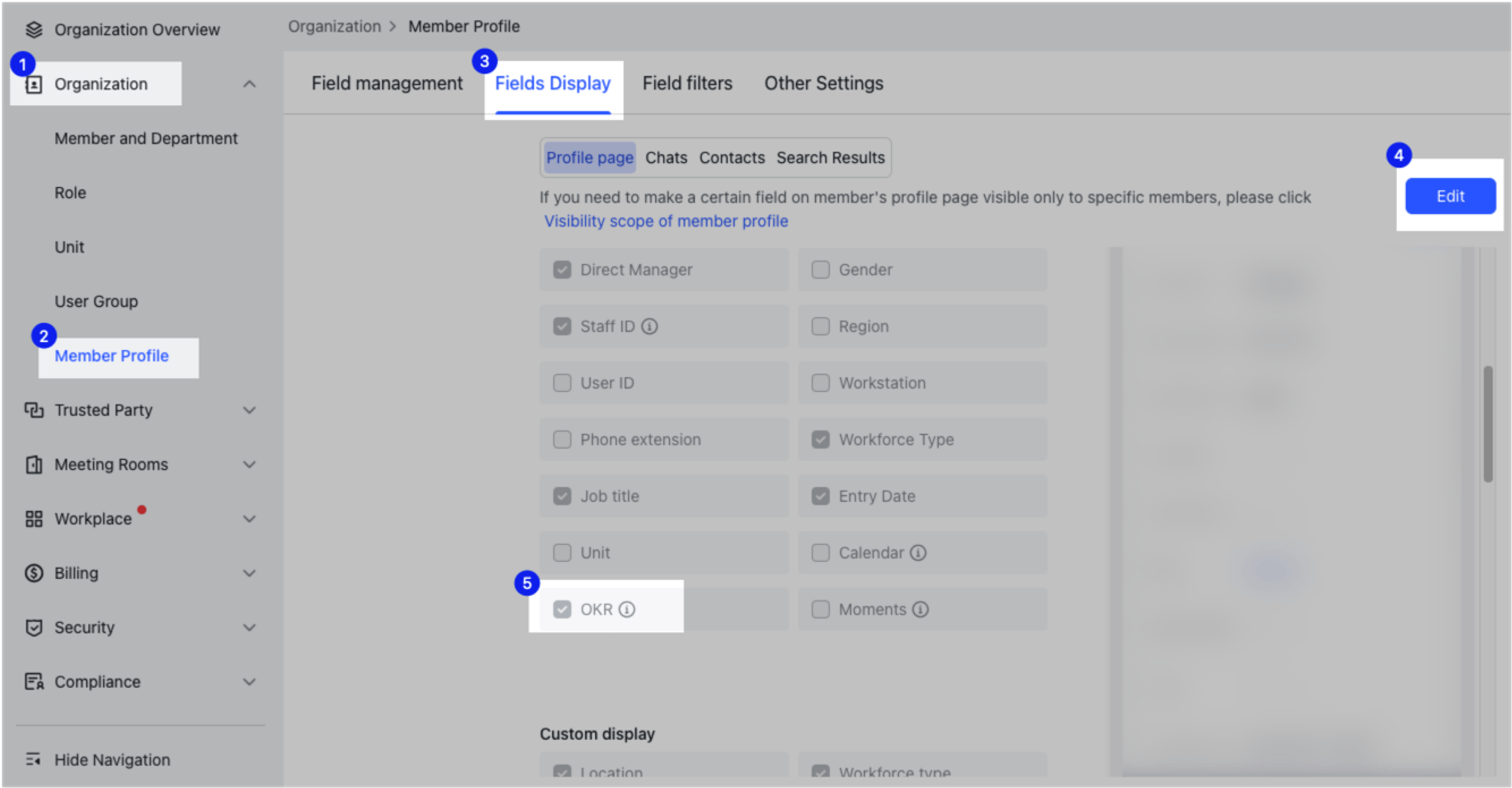 Lark OKR administrator guide