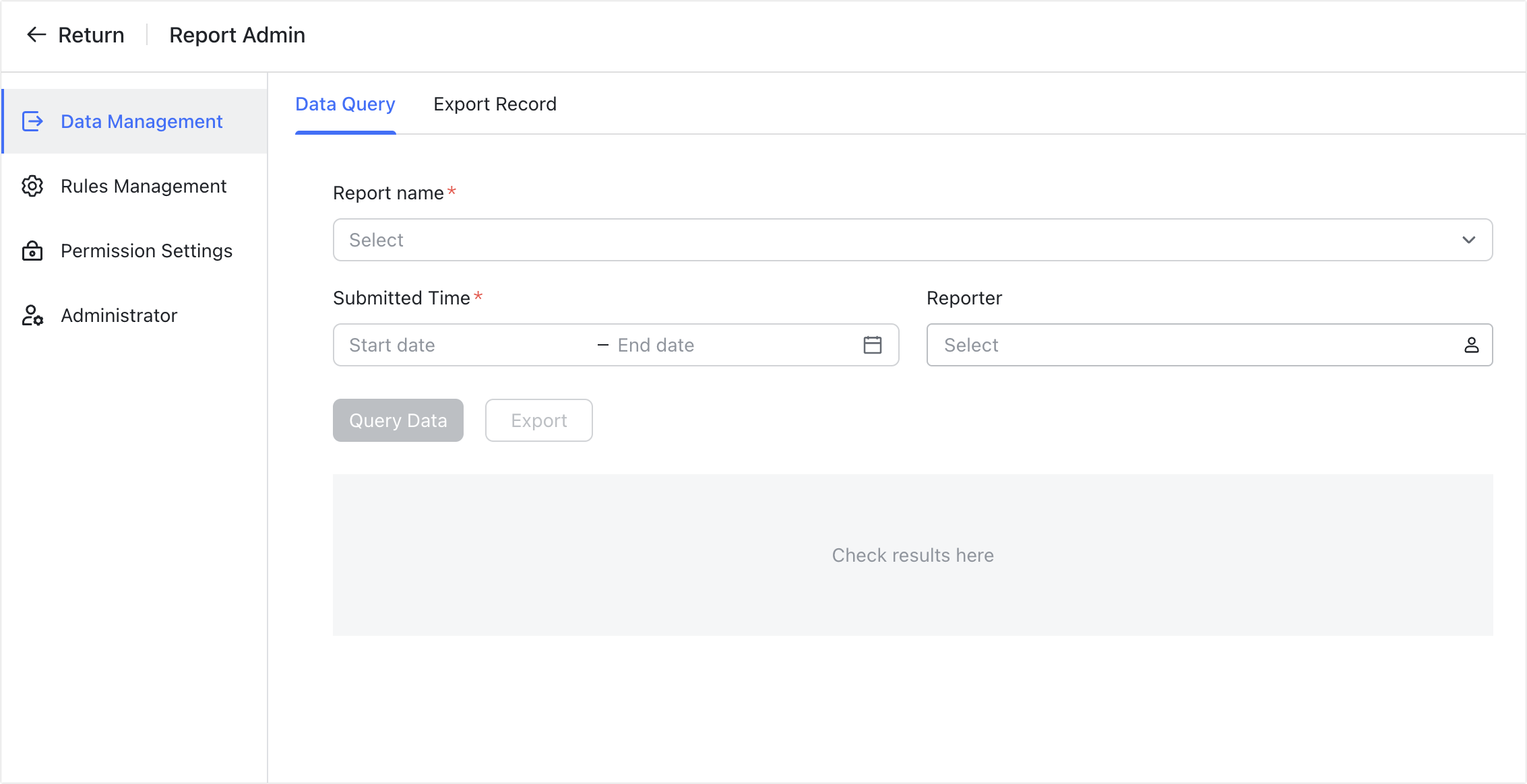 Quick Start Guide for Lark Report