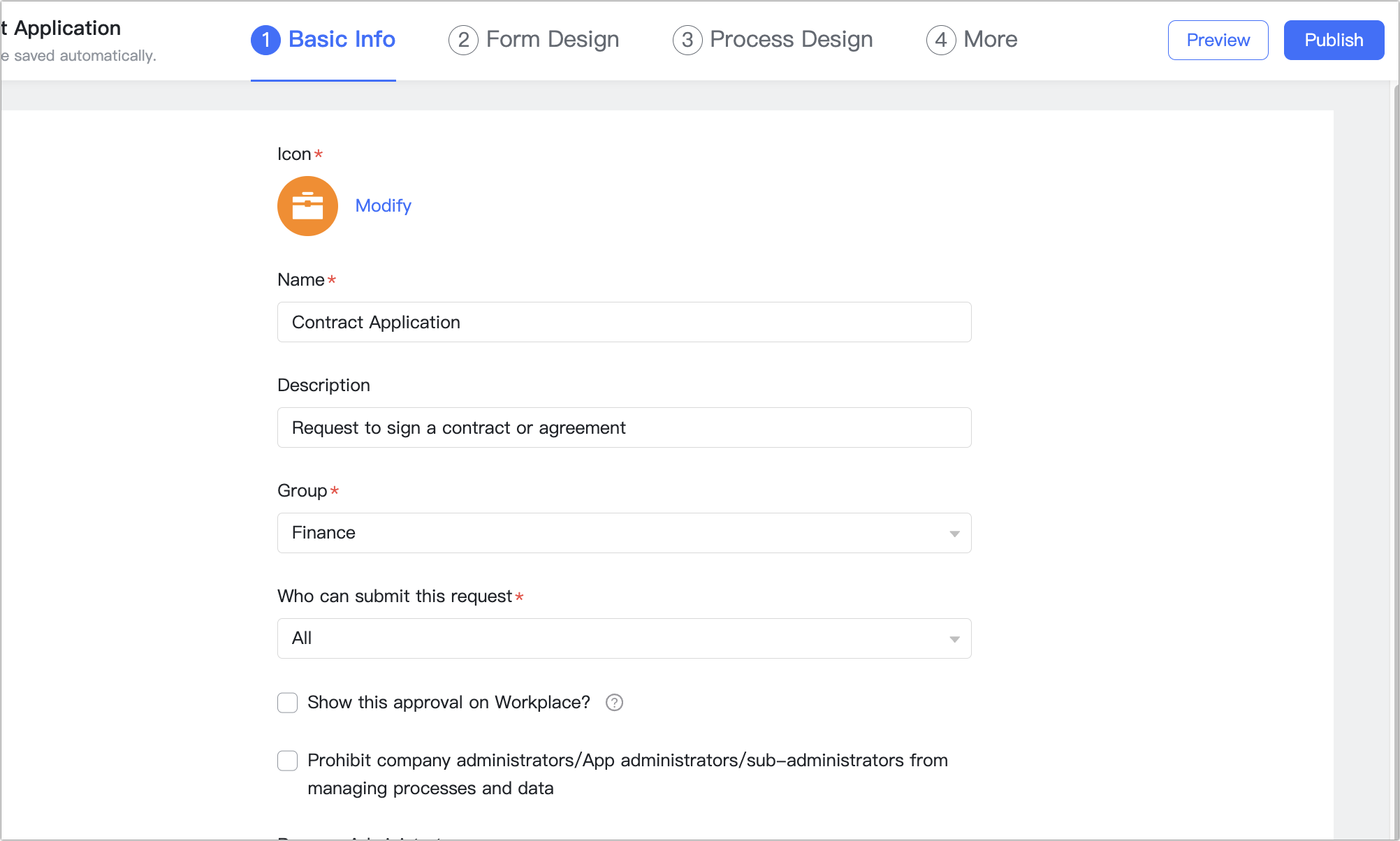 Sync Approval data to Base
