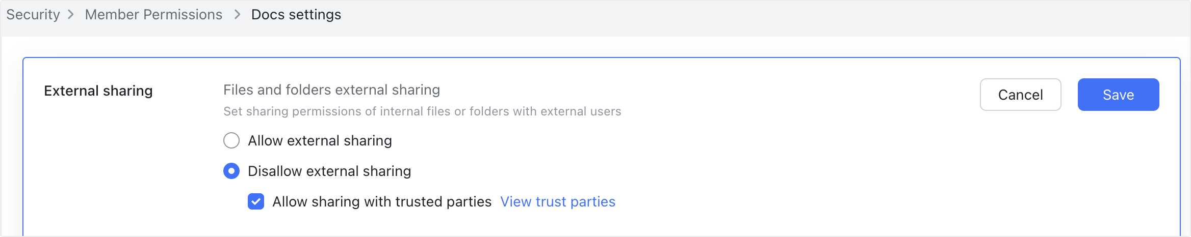 Admin | Create secure labels and label policies